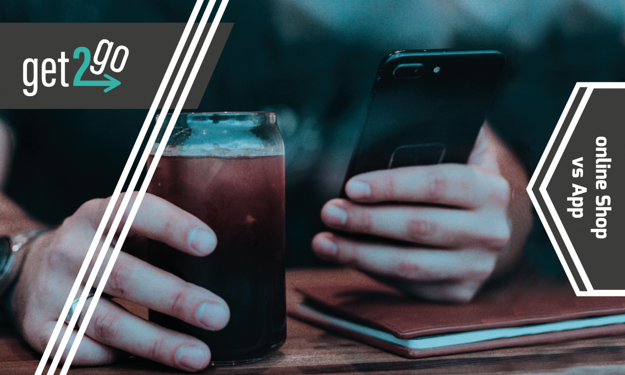 Online-Shop vs App - copago